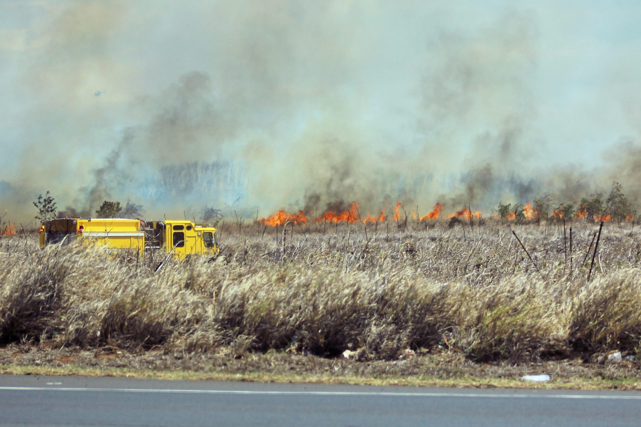 Crews battle new Pulehu fire | News, Sports, Jobs - Maui News